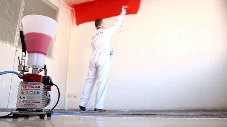 Airless spray painting Tecnover